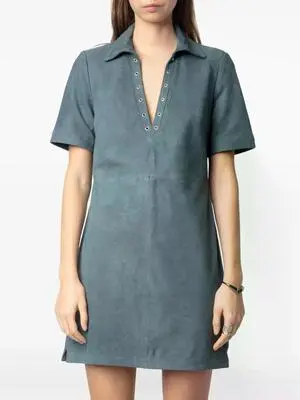 Zadig&Voltaire Leather Mini Dress