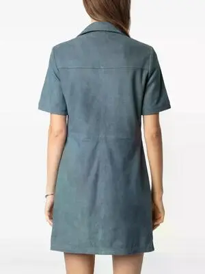 Zadig&Voltaire Leather Mini Dress