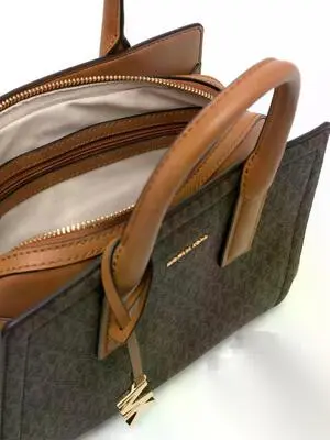 Michael Kors Laila Small Tote Bag - Brown