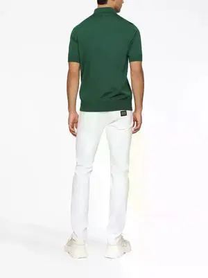 Dolce & Gabbana Logo Plaque Stretch-cotton Skinny Jeans