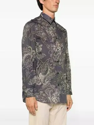 Etro Paisley-print Cotton Shirt