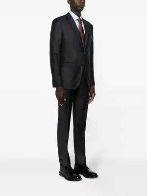Zegna Plaid-check Single-breasted Suit