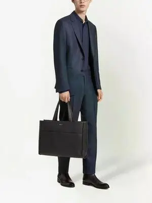 Zegna Centoventimila Single-breasted Wool Suit - Blue