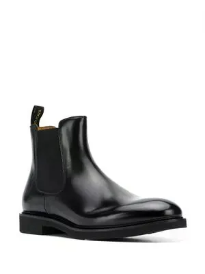 DOUCAL'S Round Toe Chelsea Boots