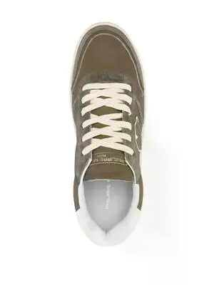 Philippe Model Logo-patch Sneakers - Green