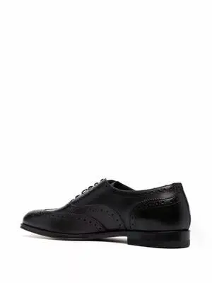SCAROSSO Judy Lace-up Brogues - Black
