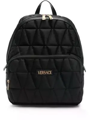 Versace Logo-lettering Backpack