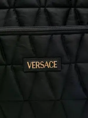 Versace Logo-lettering Backpack