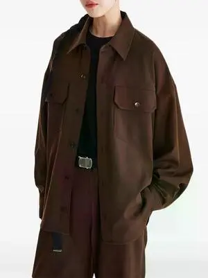 STUDIO TOMBOY Wool Two-pocket Shirt