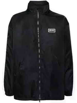 Kenzo Logo-appliqué Striped Jacket