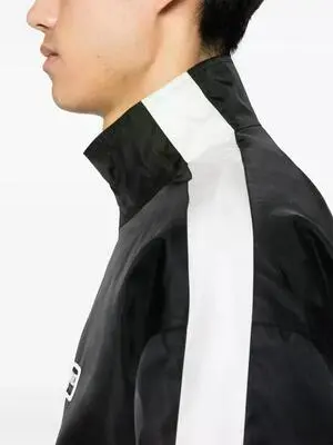 Kenzo Logo-appliqué Striped Jacket