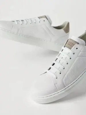 Brunello Cucinelli Panelled Low-top Sneakers