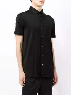 Emporio Armani Logo-plaque Short-sleeve Shirt