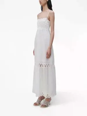 Simkhai Sleeveless Lace-embellished Dress