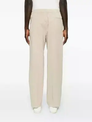 Canali Drawstring-waist Straight-leg Trousers