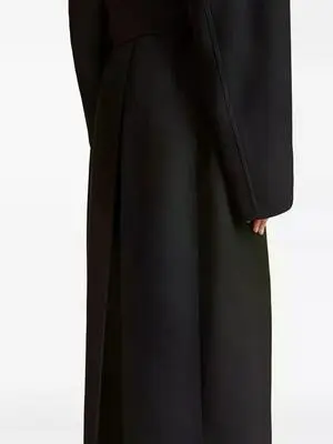 Khaite Belted Twill Trench Coat
