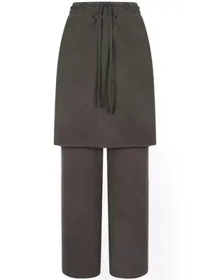 STUDIO TOMBOY Layered Skirt Trousers