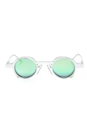 Henrik Vibskov Bronson Round-frame Sunglasses - Silver