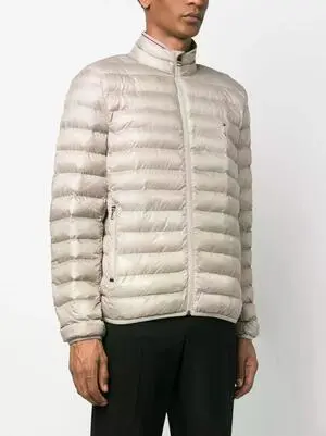 Tommy Hilfiger Logo-patch Zipped Puffer Jacket