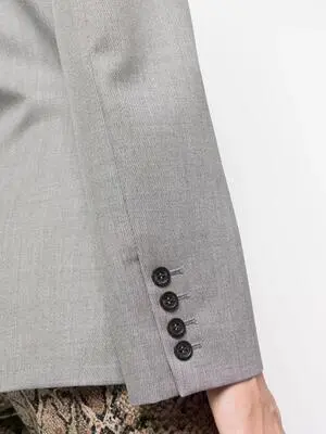 ARMARIUM Notched Lapels Double-breasted Blazer