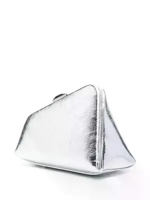 Attico Mini Midnight Leather Clutch Bag