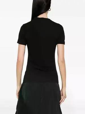 Versace Logo-print T-shirt - Black