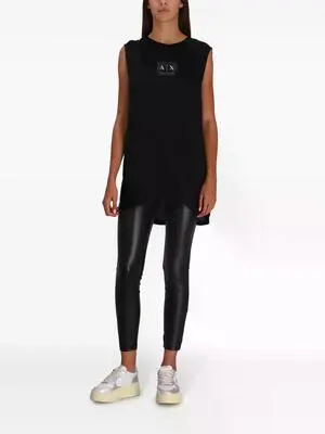 Armani Exchange Logo-print Crew-neck Tank Top