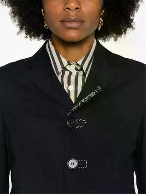 Marni Embroidered Wool Single-breasted Blazer