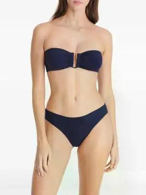 ERES Coulisses High-waisted Bikini Bottoms - Blue
