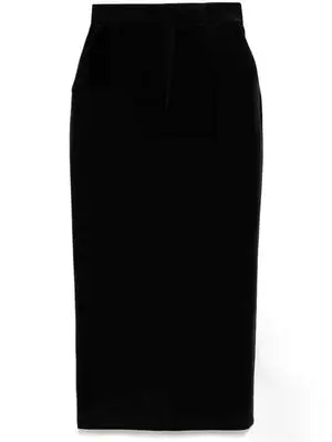 Alex Perry Velvet Pencil Skirt