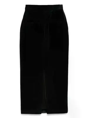Alex Perry Velvet Pencil Skirt