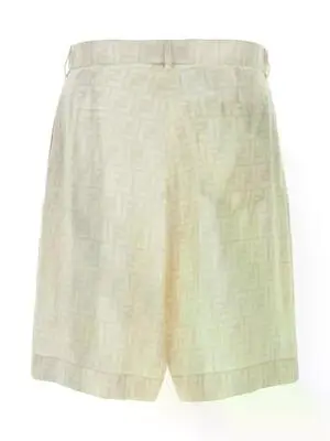 Fendi Ff Silk Shorts