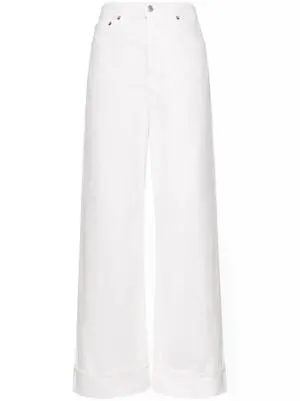 AGOLDE Dame High-rise Wide-leg Jeans