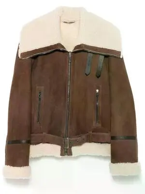 Dolce & Gabbana Shearling-trim Jacket