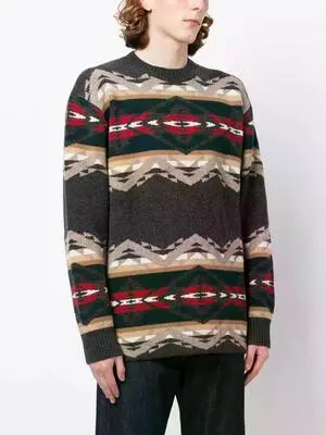 Junya Watanabe Intarsia-knit Jumper