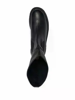 Guidi Leather Slip-on Ankle Boots