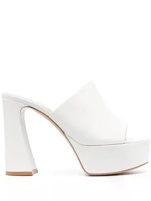 GIANVITO ROSSI 130mm Leather Sandals