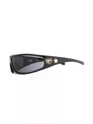 CHIARA FERRAGNI Rectangle-frame Sunglasses