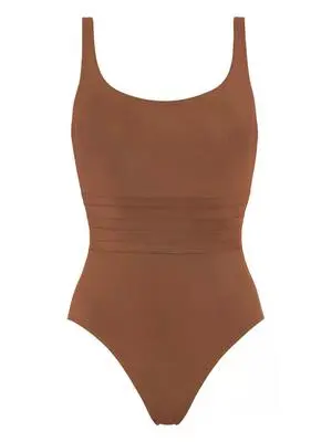 ERES Asia Scoop-back Swimsuit - Brown