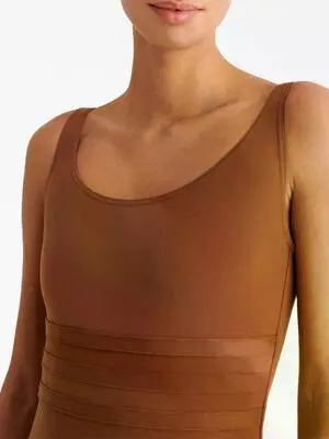 ERES Asia Scoop-back Swimsuit - Brown