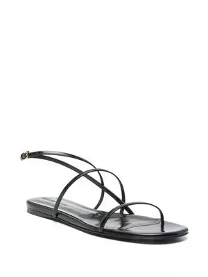 Khaite Loop Sandals - Black