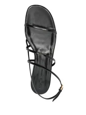 Khaite Loop Sandals - Black