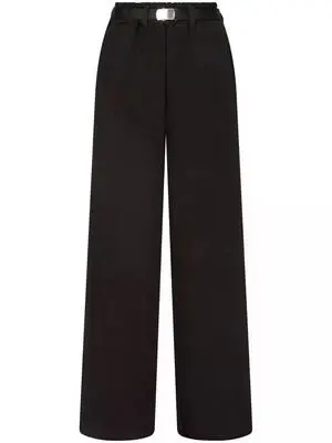 STUDIO TOMBOY Belted French-terry Trousers