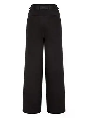 STUDIO TOMBOY Belted French-terry Trousers