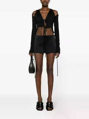 Khaite Jett Tailored Miniskirt