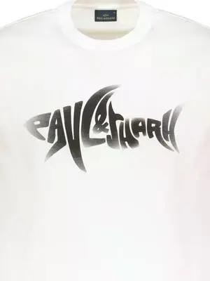 Paul & Shark Shark Graffiti-print Cotton T-shirt