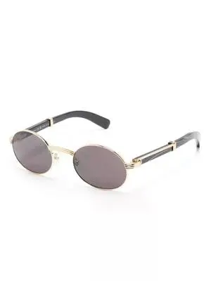 Cartier Giverny Oval-frame Sunglasses