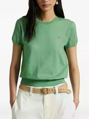 Polo Ralph Lauren Short-sleeve Knit Top - Green