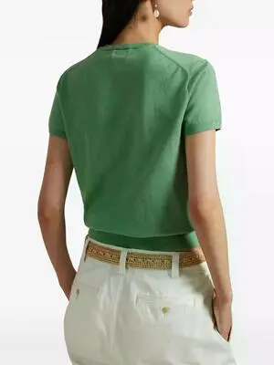 Polo Ralph Lauren Short-sleeve Knit Top - Green