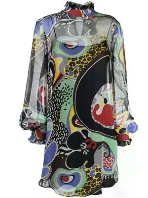 Moschino Floral-print Shift Dress
